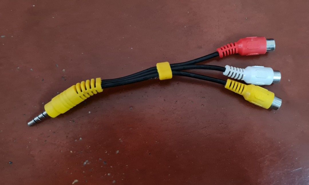 LG Smart TV component and composite cable (original), TV & Home ...