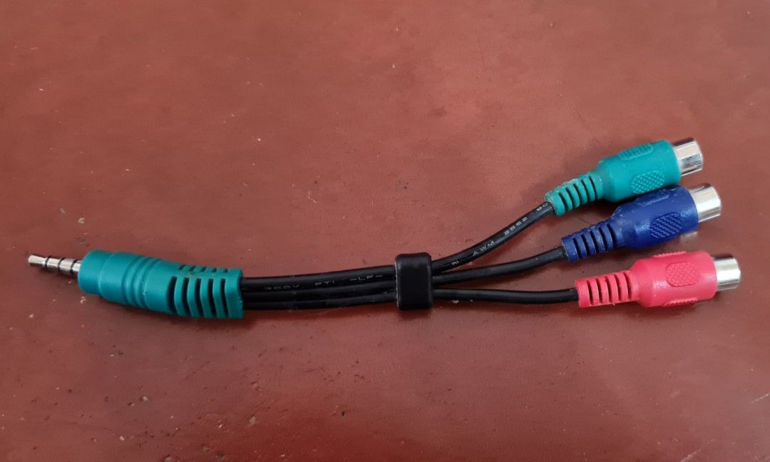 LG Smart TV component and composite cable (original), TV & Home ...