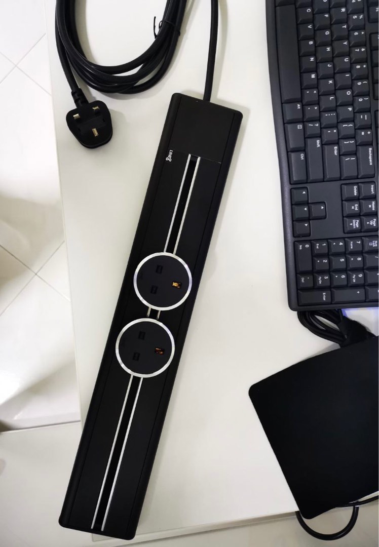 Line 8 Power Track System with cable (50cm), Furniture & Home Living ...