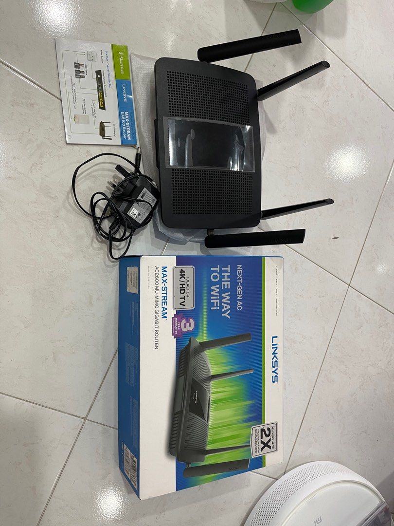 Linksys EA8100 router, Computers & Tech, Parts & Accessories ...