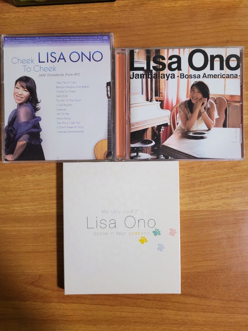 Lisa Ono cheek to cheek/Jambalaya Bossa Americana/The very best of Lisa ...