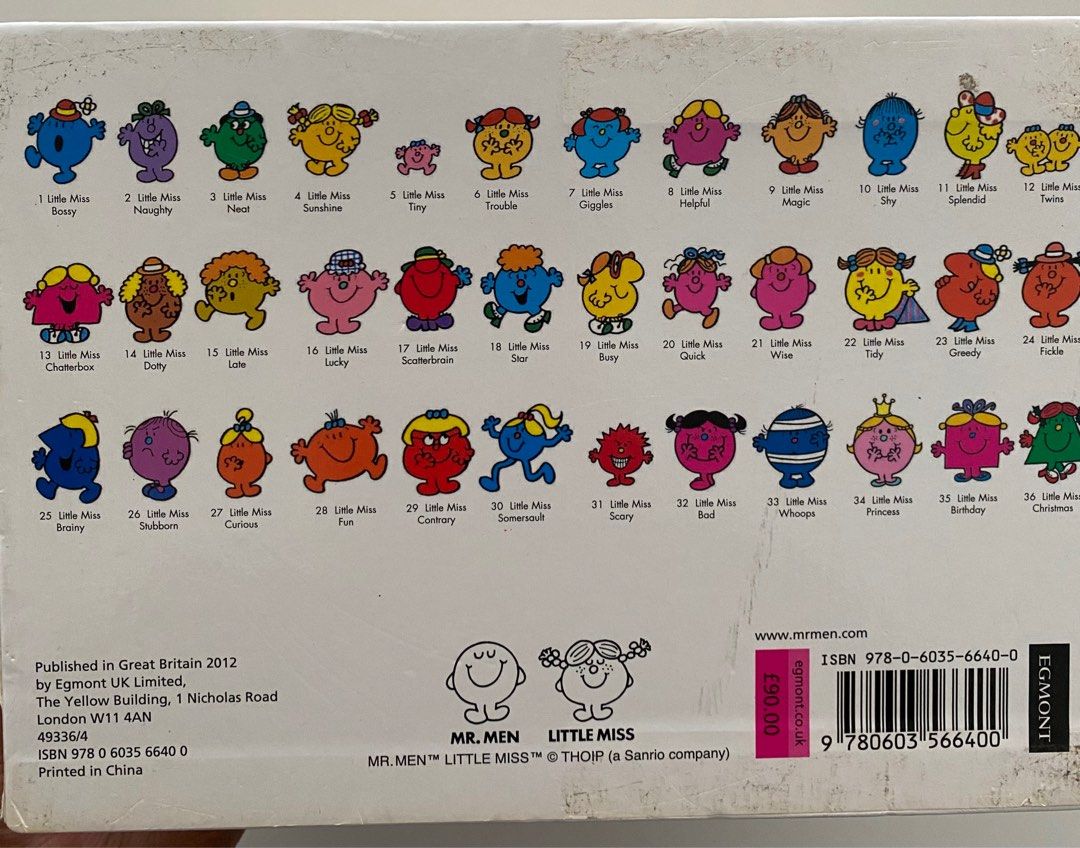 Little Miss Collection - 36 books for $15, Hobbies & Toys, Books ...