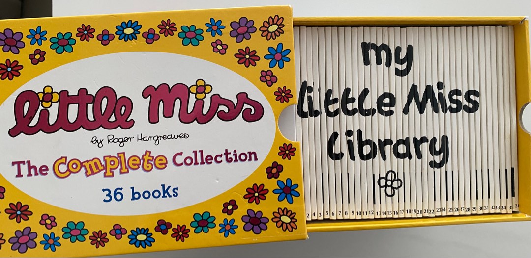 Little Miss Collection - 36 books for $15, Hobbies & Toys, Books ...