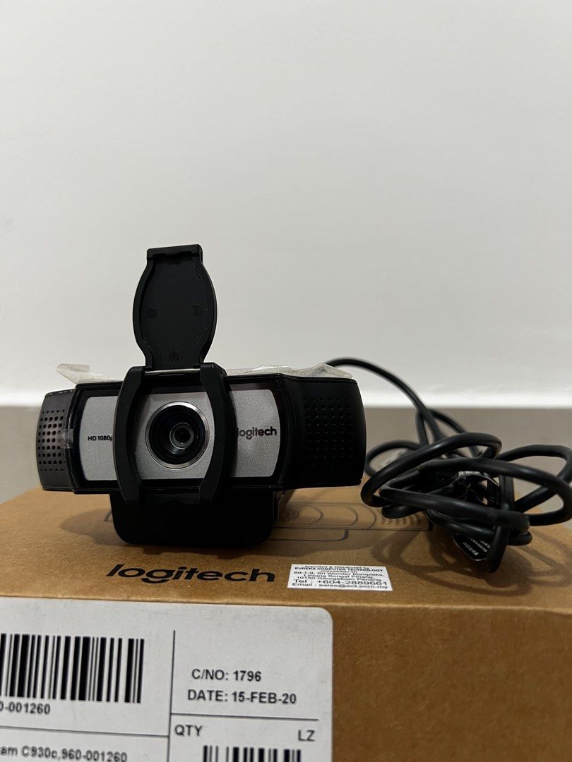Logitech C930c Webcam, Computers & Tech, Parts & Accessories, Webcams ...