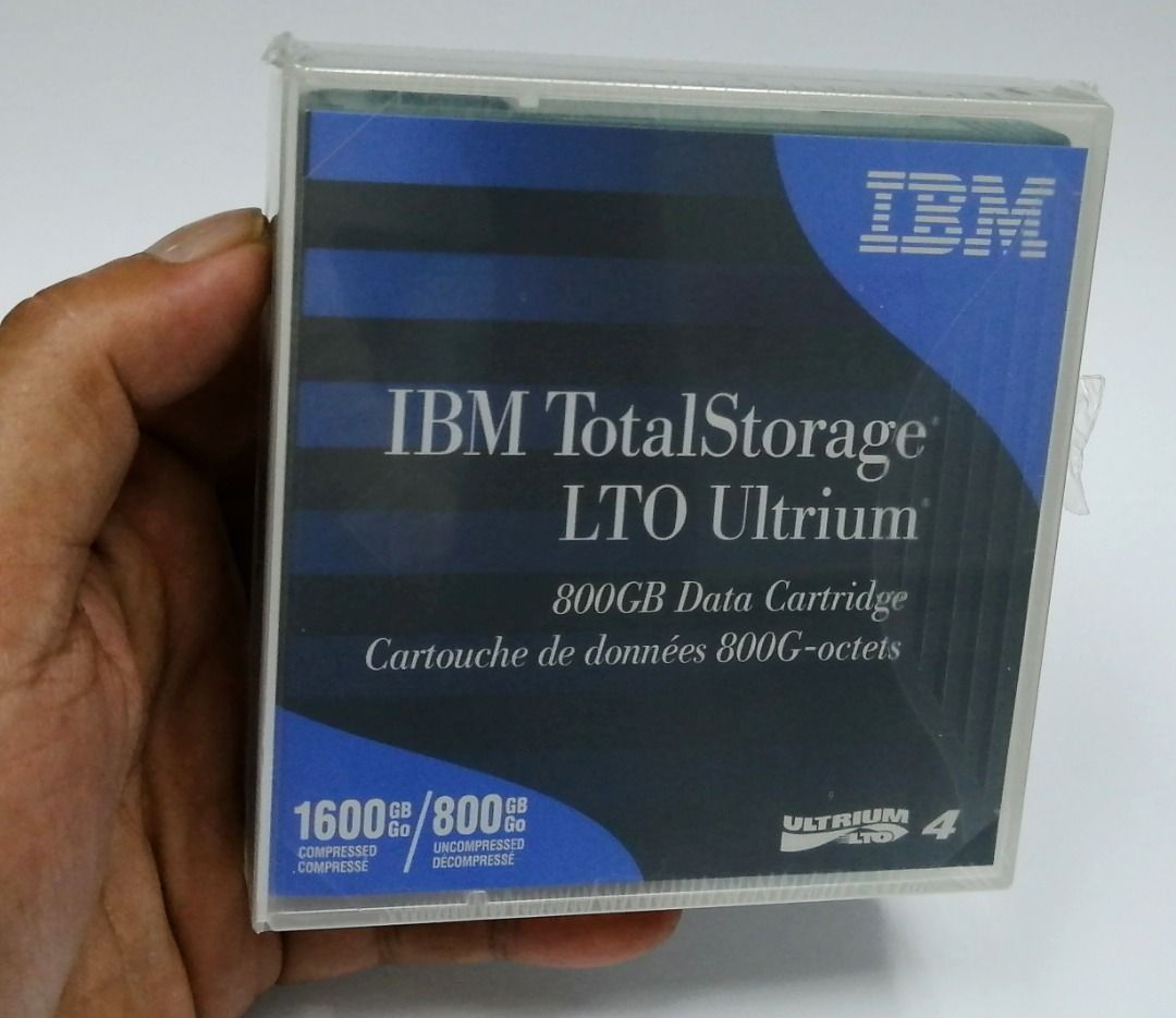 👍 BEST DEAL! 💲15 For 3! 💾 Lot of 3 New IBM TotalStorage LTO Ultrium 4 800GB Data Cartridges P/N ...
