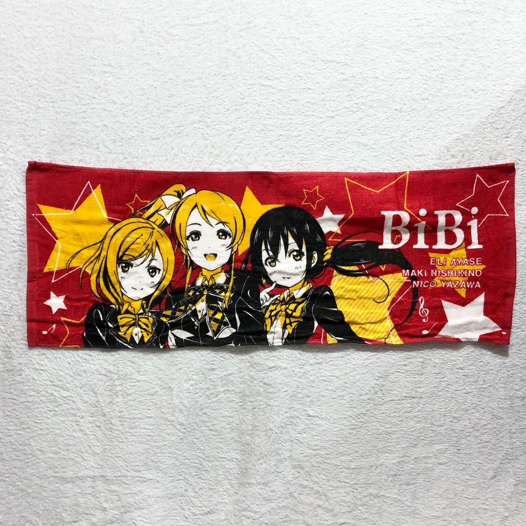 Love Live! 2nd Stage BiBi Towel Anime Merch Eli Ayase Maki Nishikino ...