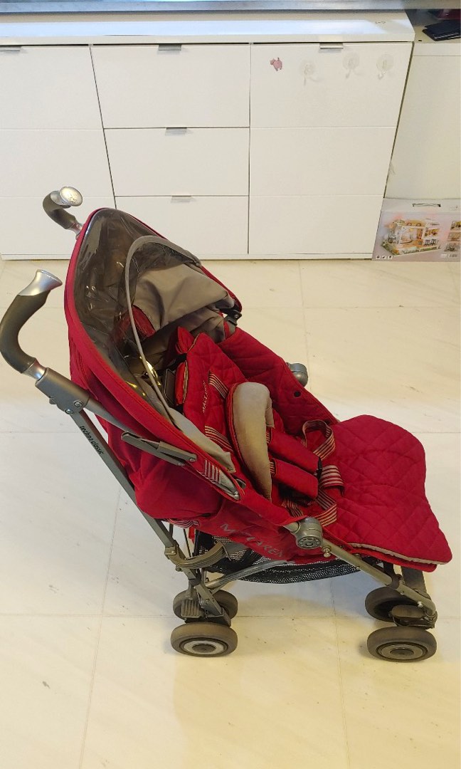 Maclaren baby stroller including rain cover and foot warmer, Babies ...