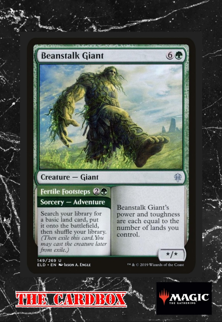 Magic The Gathering - Beanstalk Giant, Hobbies & Toys, Toys & Games on ...