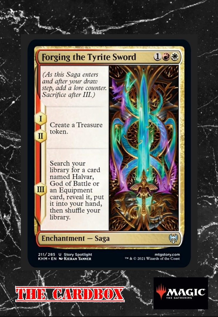 Magic The Gathering - Forging the Tyrite Sword, Hobbies & Toys, Toys ...