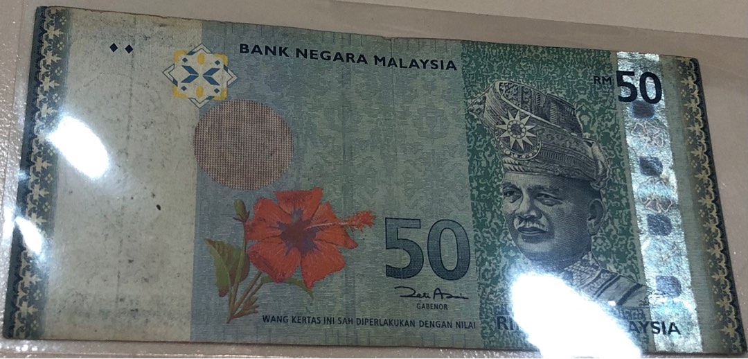 Malaysia 50 ringgit anniversary, Hobbies & Toys, Collectibles ...