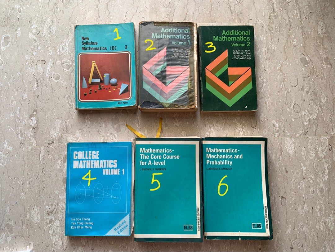 Math textbook for Sec and JC, Hobbies & Toys, Books & Magazines ...