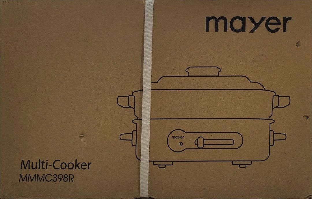 Mayer 4L Multi-Cooker MMMC398R, TV & Home Appliances, Kitchen ...