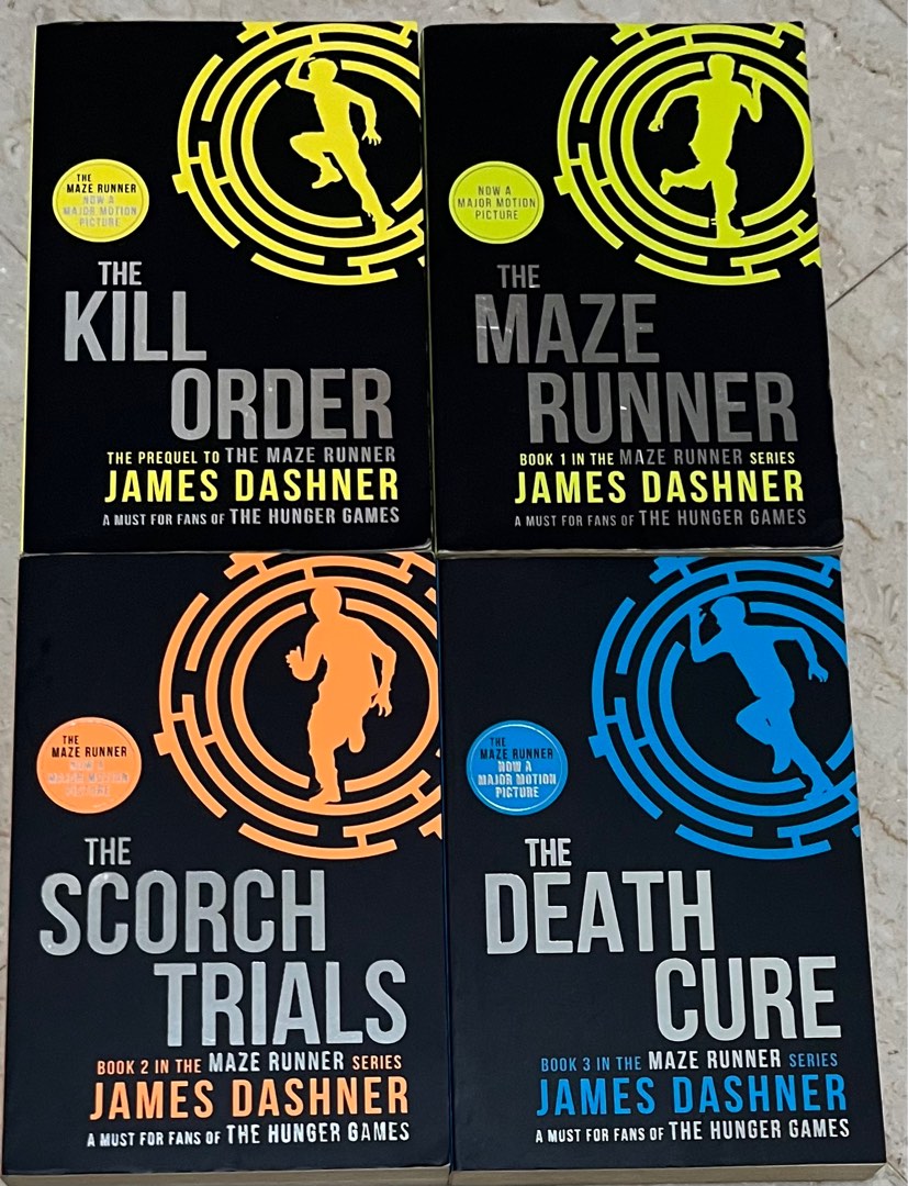 Maze Runner (for all 4), Hobbies & Toys, Books & Magazines, Fiction ...