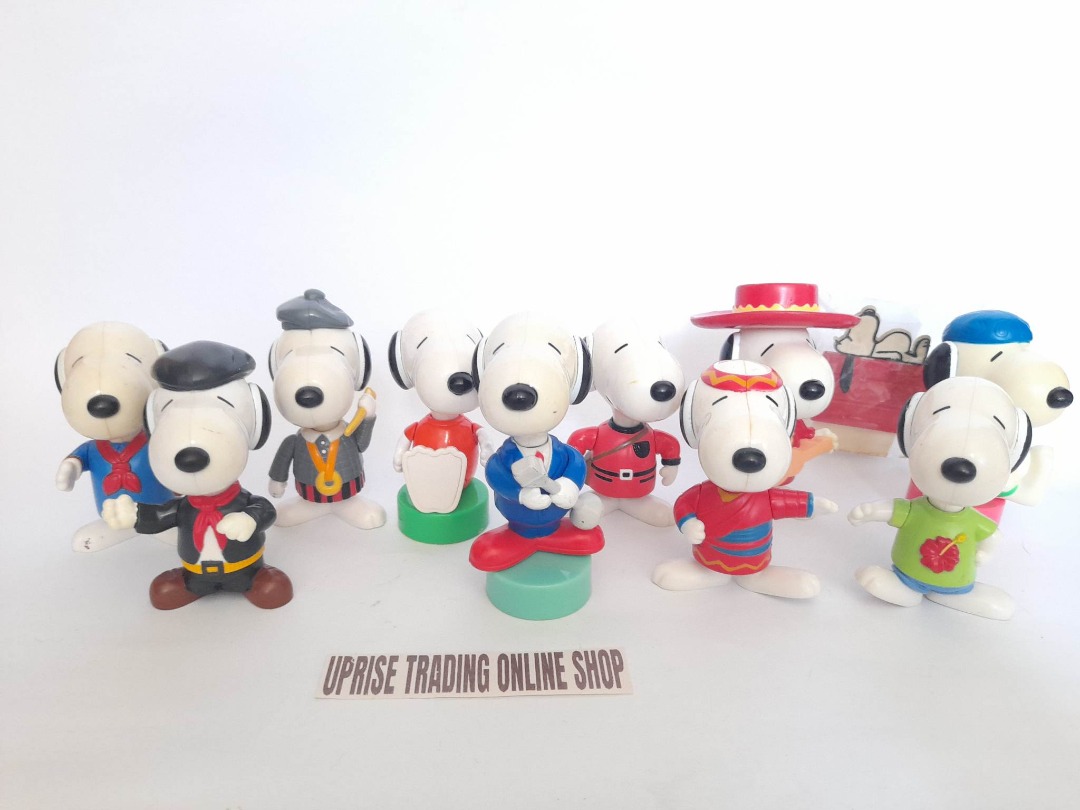Mcdonalds mcdo toys Snoopy Peanuts Figure on Carousell