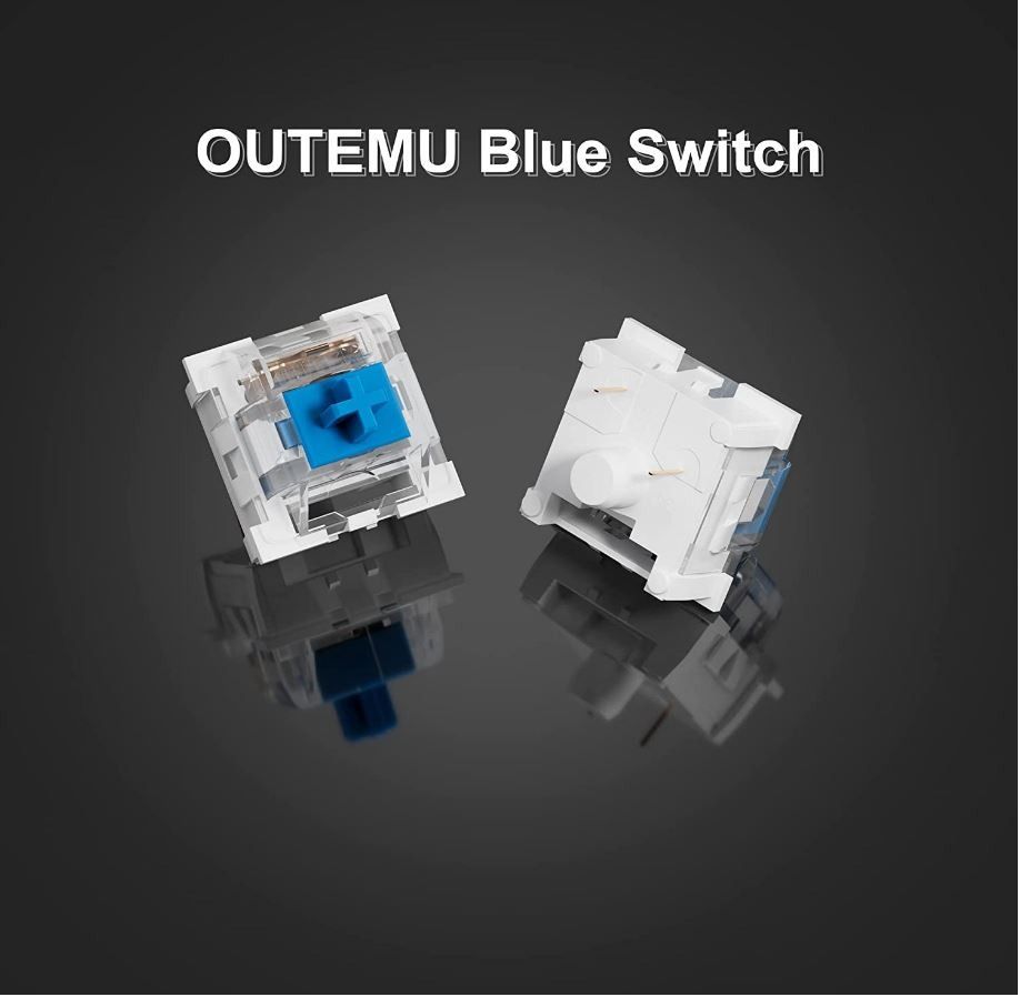 MECHANICAL KEYBOARD SWITCHES (1-PC per ORDER), OUTEMU BLUE SWITCHES 3 ...