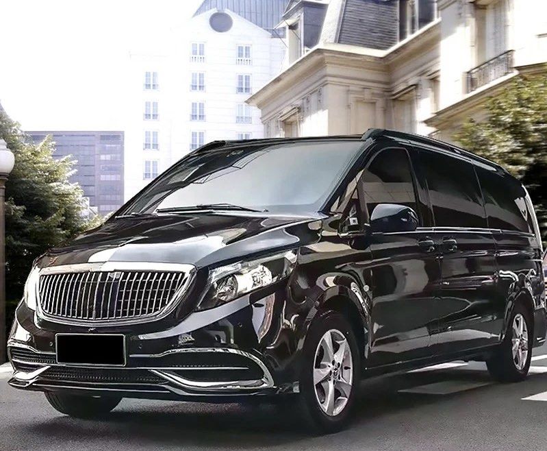 Mercedes Benz V class Vclass w447 Vito Maybach style body kit bumper ...