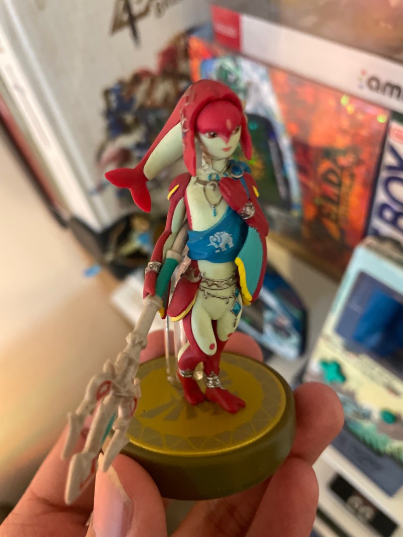 Mipha Breath of the Wild Amiibo, Hobbies & Toys, Toys & Games on Carousell