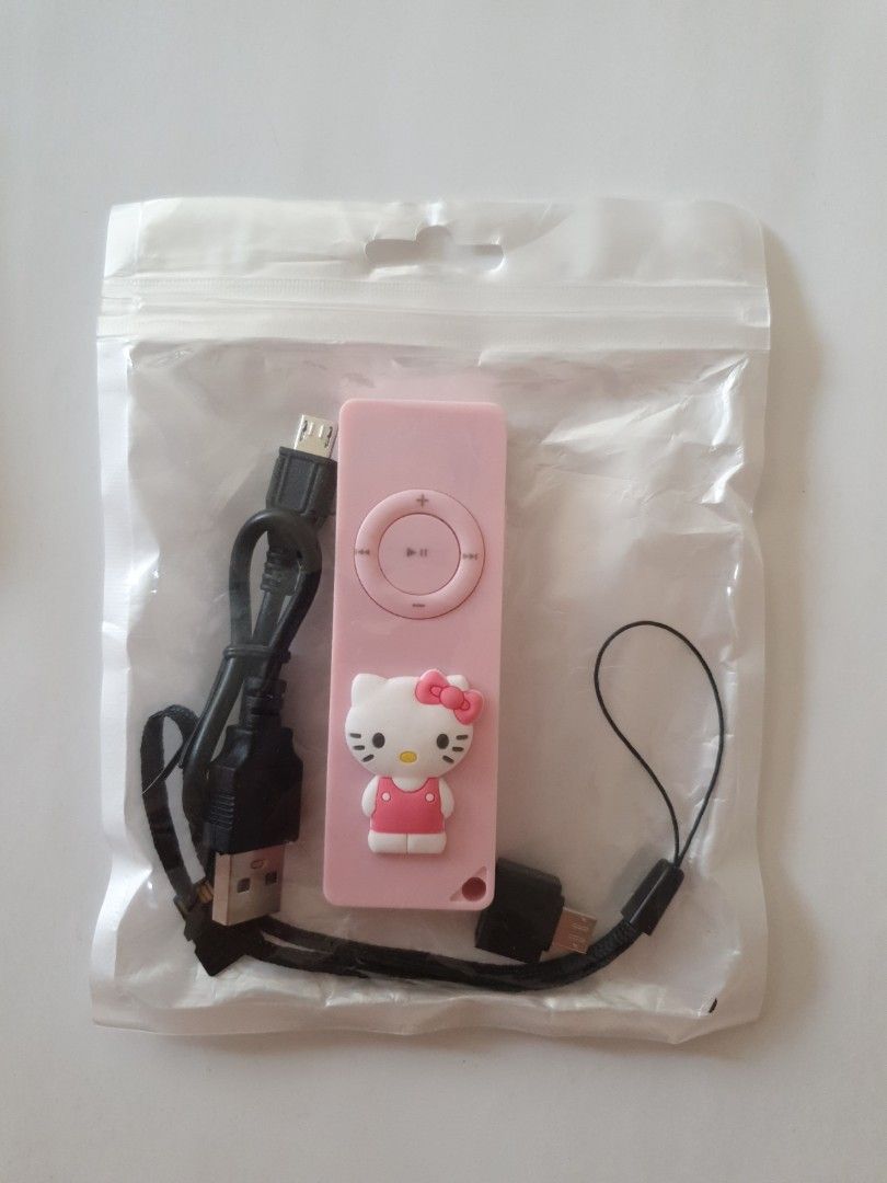 MP3 Player Hello Kitty design, Audio, Portable Music Players on Carousell
