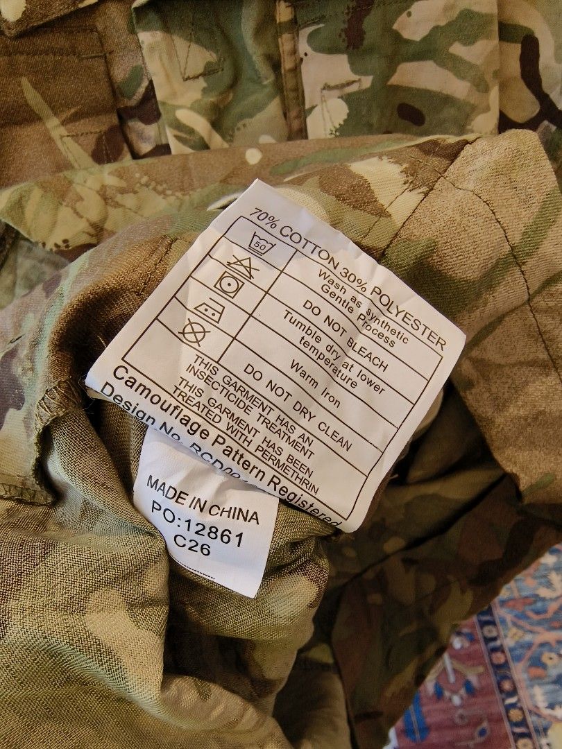 Multicam UK army jacket, Men's Fashion, Coats, Jackets and Outerwear on ...