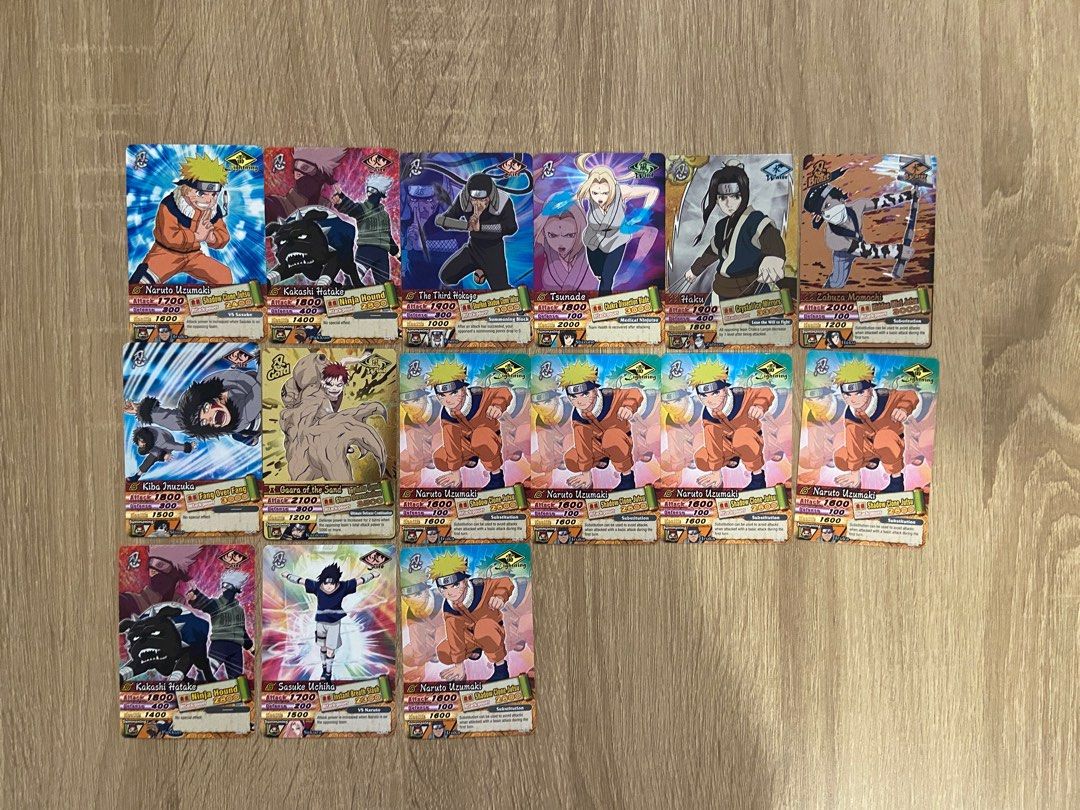 Naruto Narutimate Arcade Cards, Hobbies & Toys, Toys & Games on Carousell