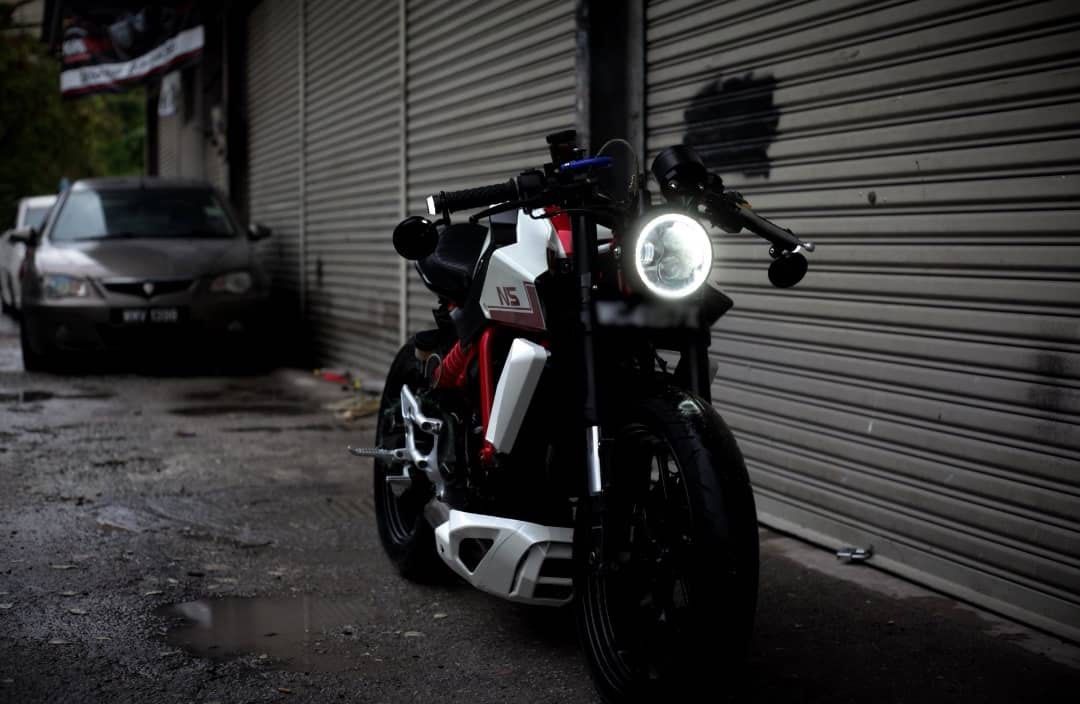 Naza N5 250cc Custom Cafe Racer, Motorbikes on Carousell