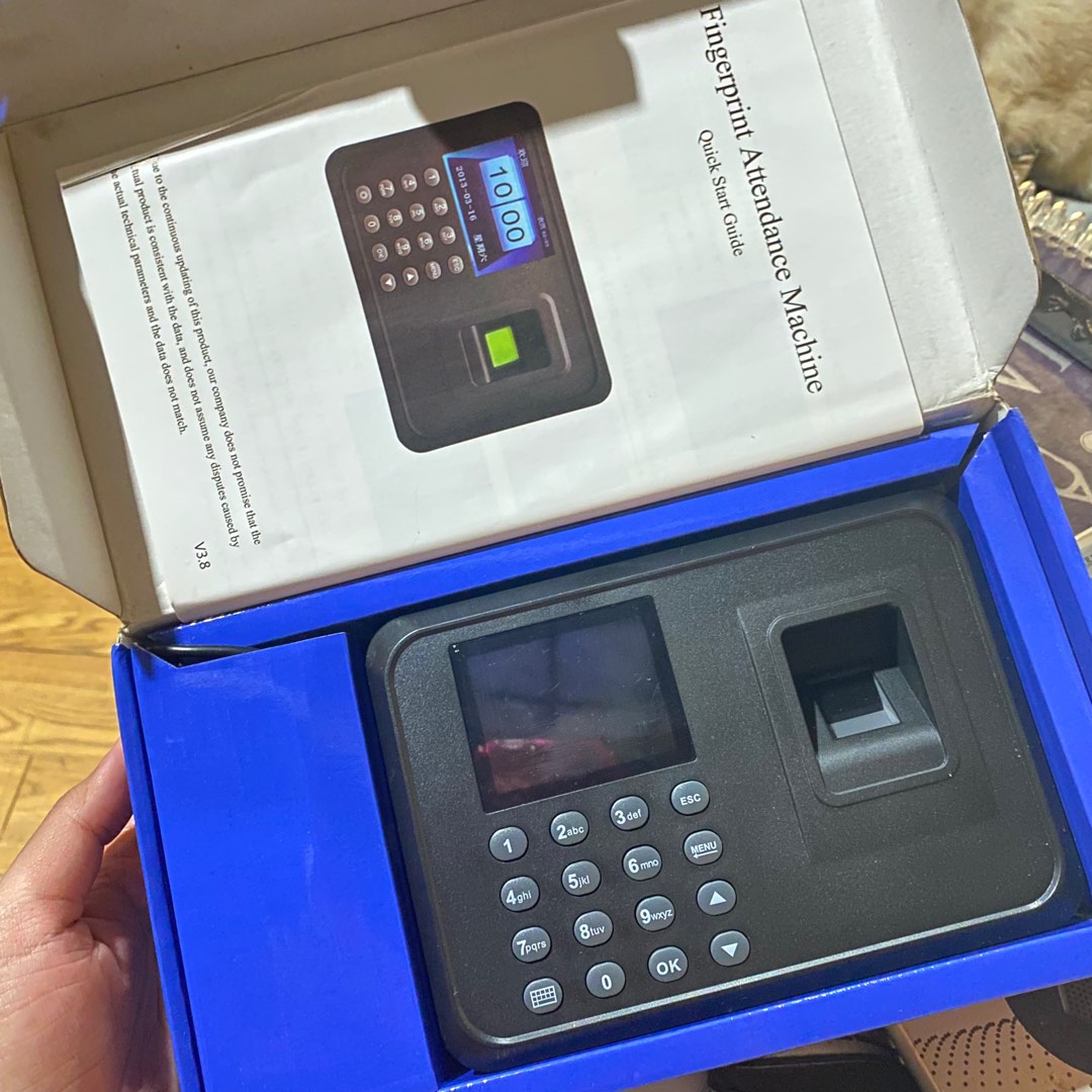 *NEW* A6 Fingerprint Time Attendance biometric time record office time ...