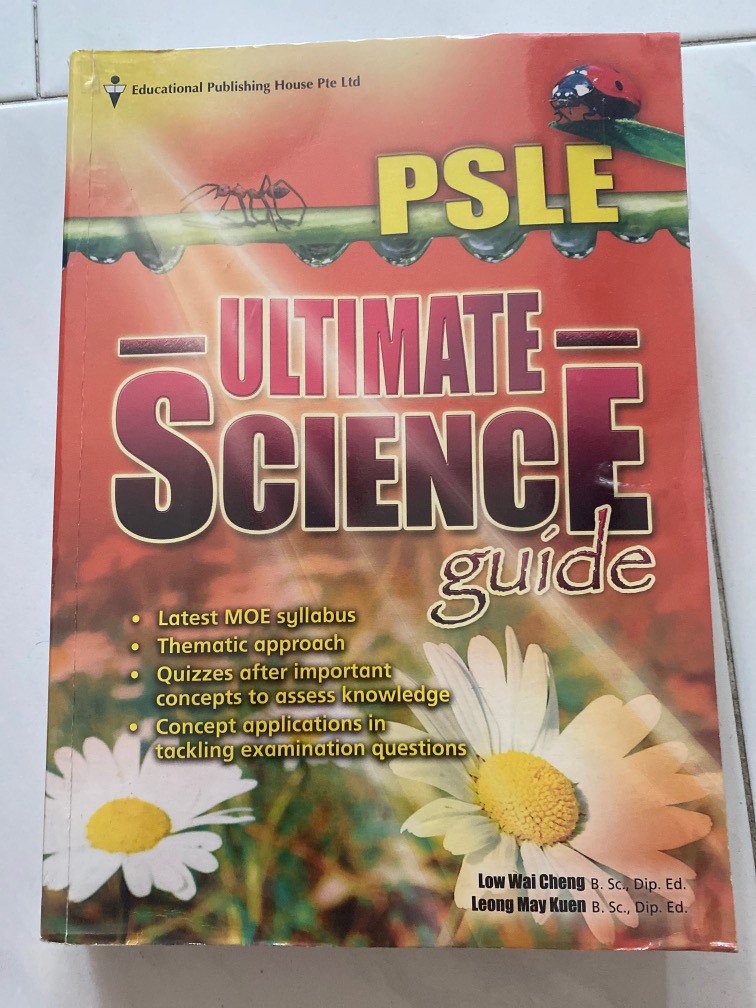 (NEW) PSLE Ultimate Science Guide + (FREE) A* Science Challenge Book 1 ...