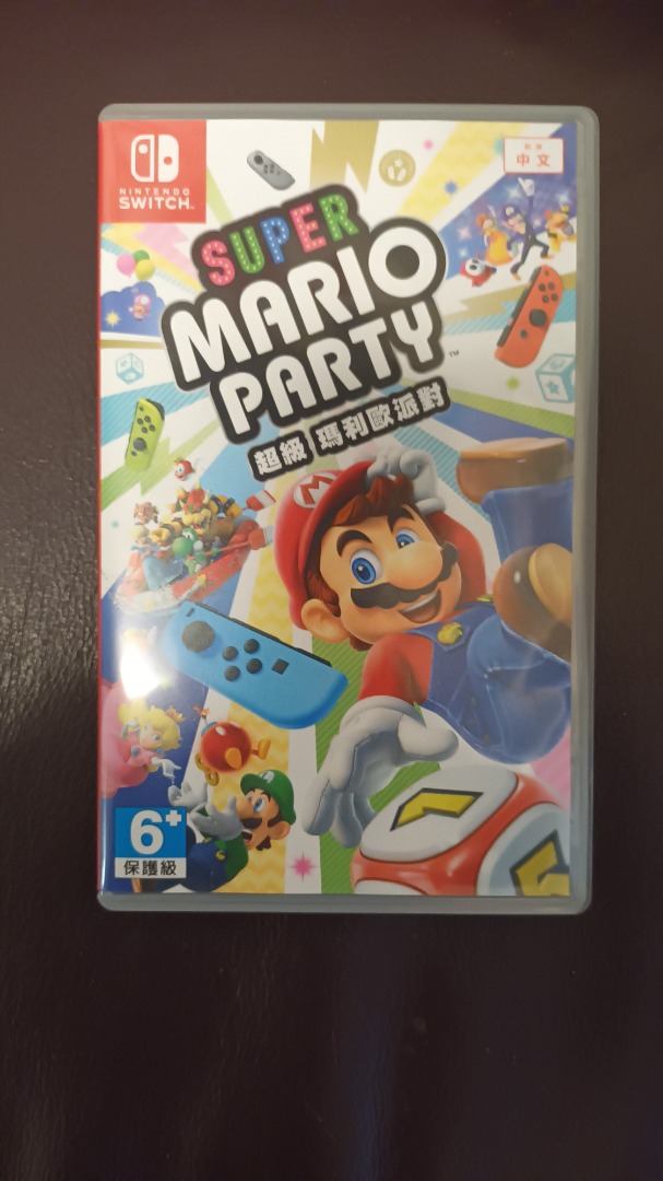 Nintendo Switch Super Mario Party, 電子遊戲, 電子遊戲, Nintendo 任天堂 - Carousell
