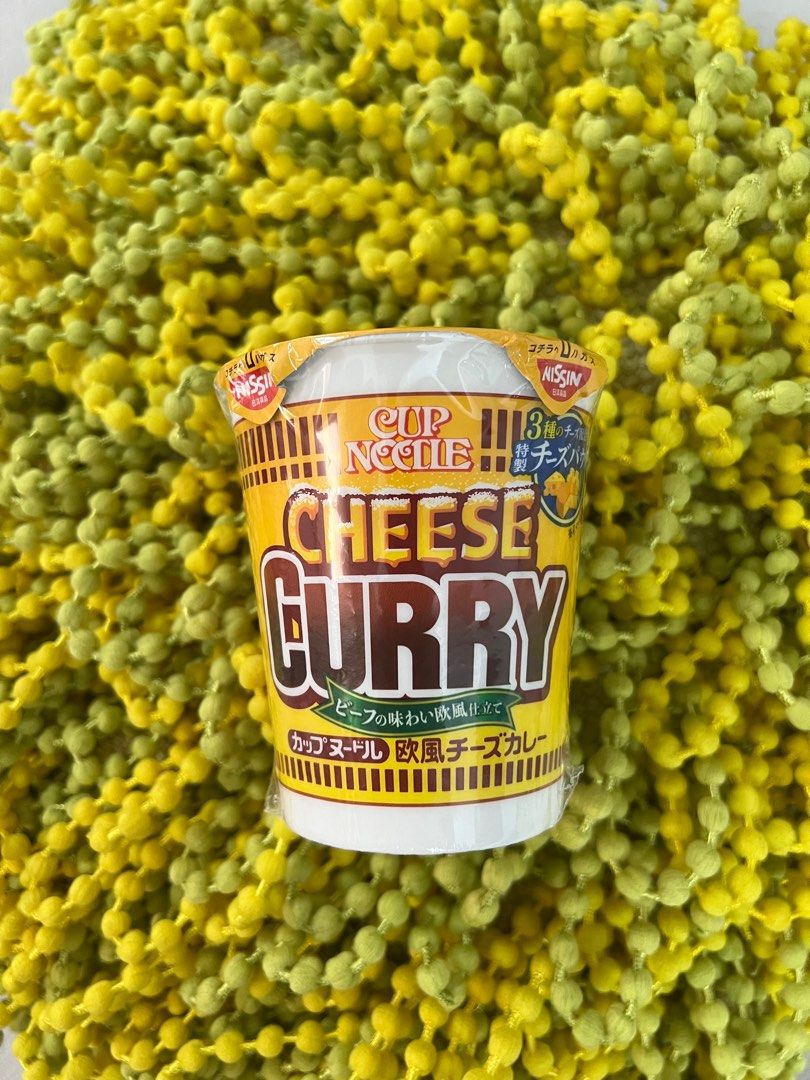 Nissin cup noodles cheese curry on Carousell