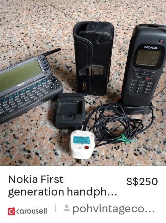 Nokia First generation handphones, Mobile Phones & Gadgets, Mobile Phones, Early Generation ...