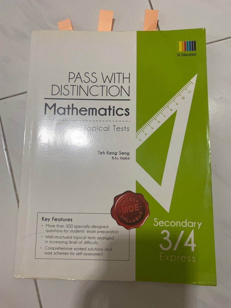 (O level) Pass with Distinction Math, Hobbies & Toys, Books & Magazines ...