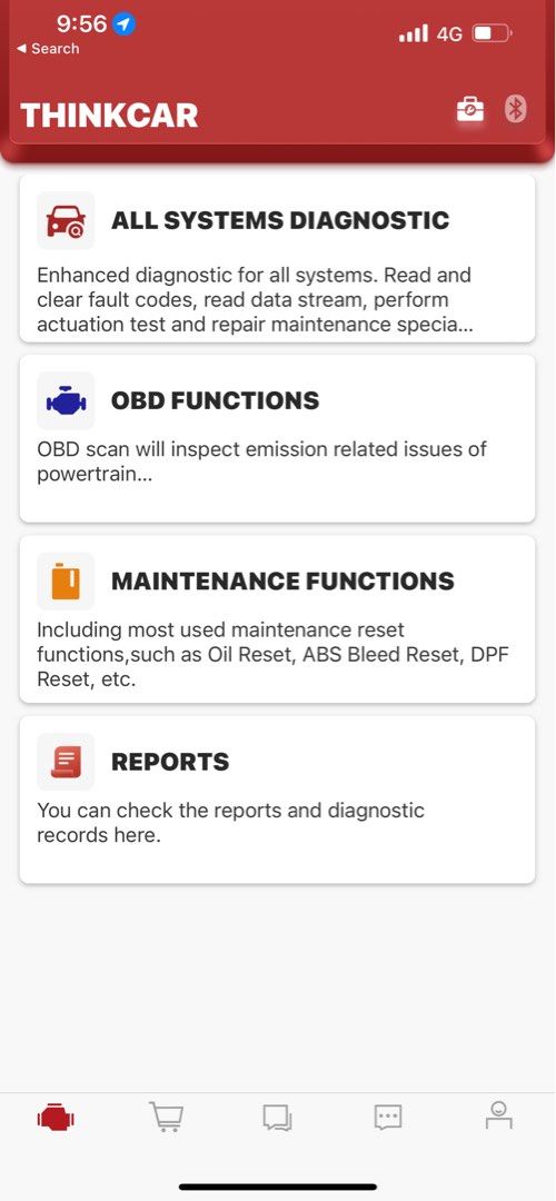 Obd scan - Engine Checklight - Special function / Programming / Dct ...