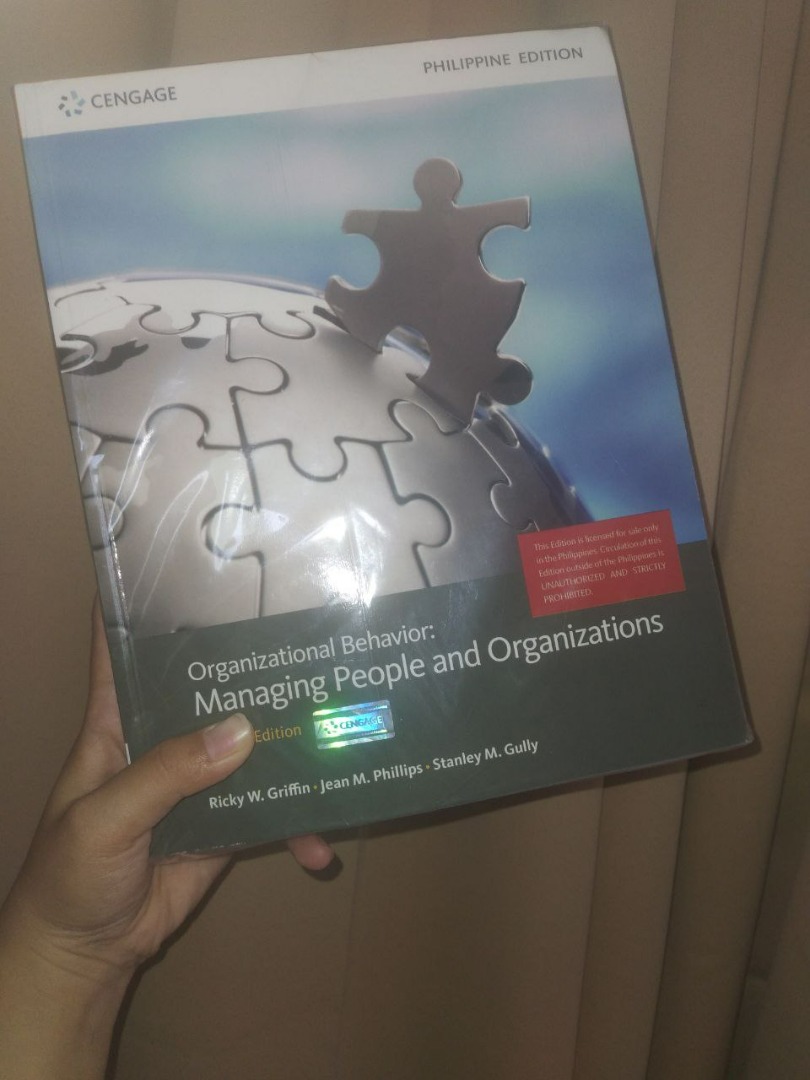 ORGANIZATIONAL BEHAVIOR: MANAGING PEOPLE AND ORGANIZATIONS - GRIFFIN ...