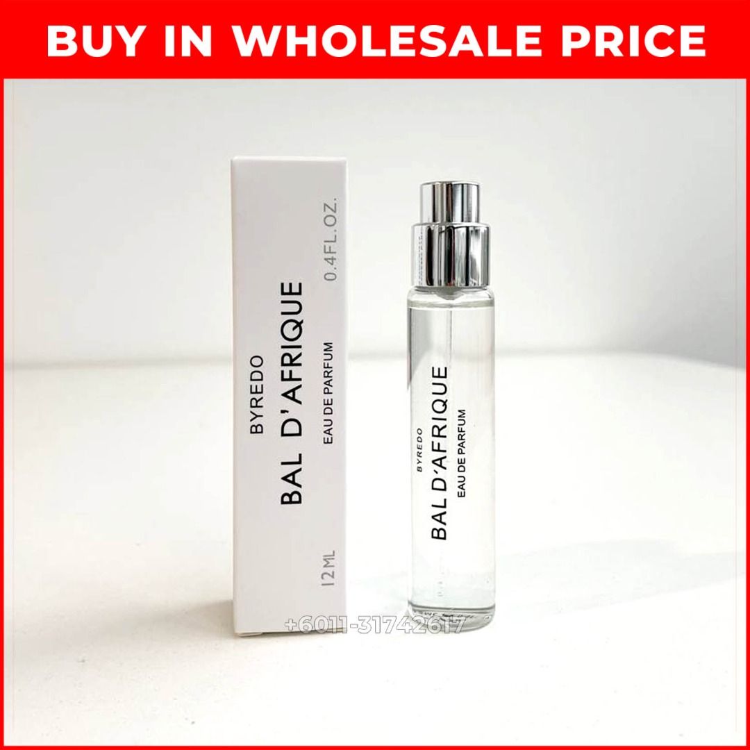 [ORIGINAL] BYREDO BAL D'AFRIQUE EDP 12ML FOR WOMEN, Beauty & Personal ...
