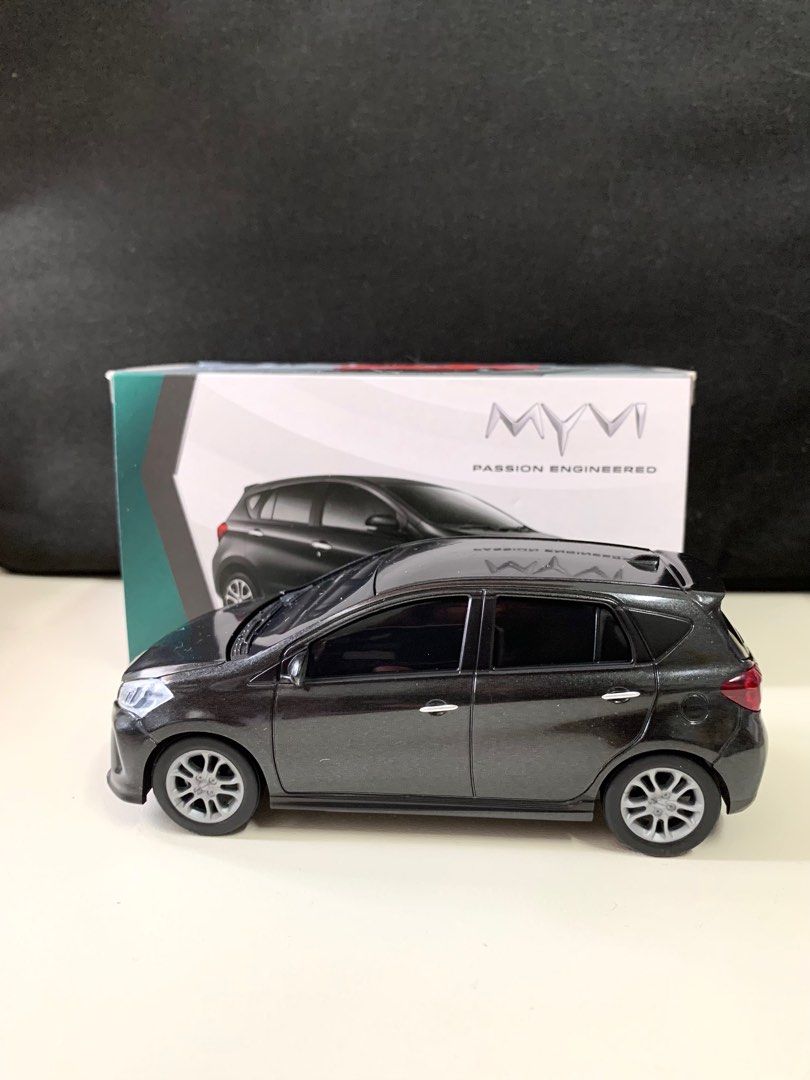 Original Perodua Black Miniature Toy Car Myvi Automatic, Hobbies & Toys ...