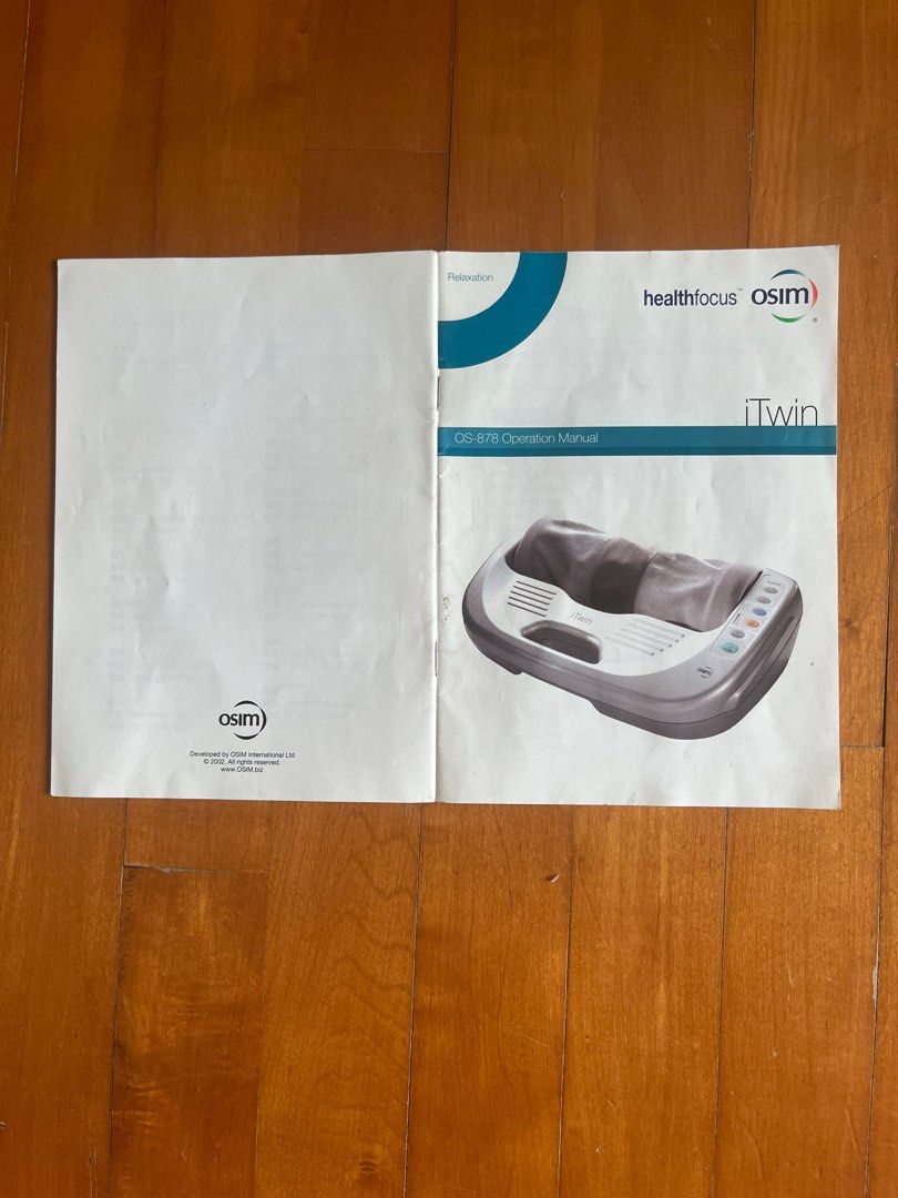 Osim foot massager, 健康及營養食用品, 按摩紓緩用品 - Carousell