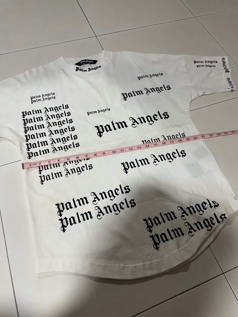 Palm Angels Ultra Logo Tee, Men's Fashion, Tops & Sets, Tshirts & Polo ...