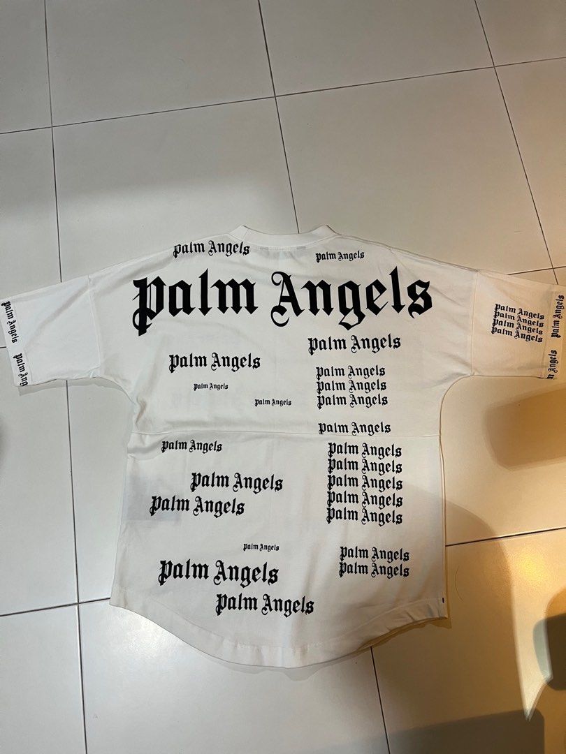 Palm Angels Ultra Logo Tee, Men's Fashion, Tops & Sets, Tshirts & Polo ...