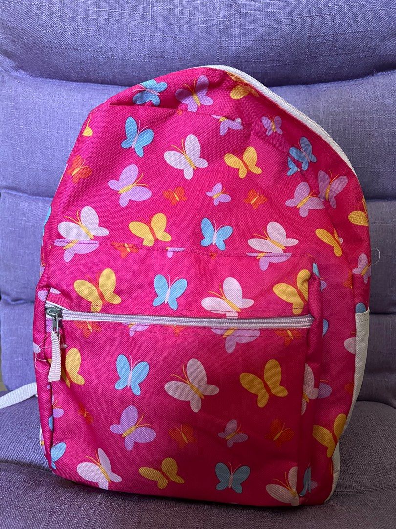 Pink Butterfly BackPack on Carousell
