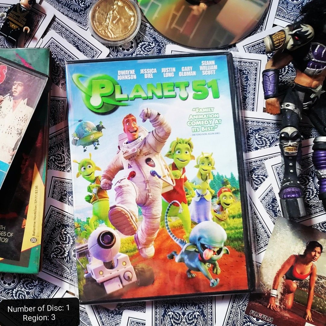 Planet 51 DVD Movie Original DVD Movies DVDs Movie For Sale Foreign ...