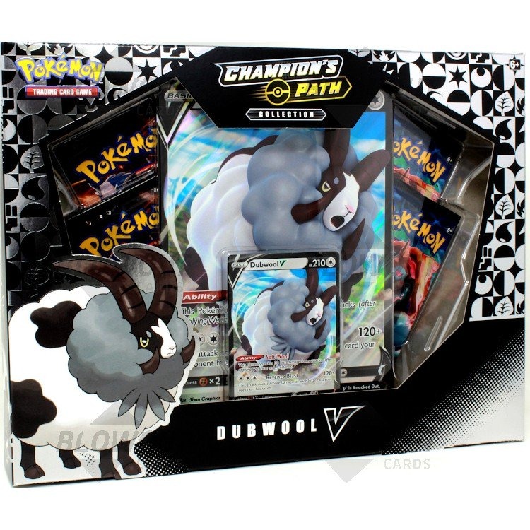 Pokemon Champion's Path Dubwool V Collection Box, Hobbies & Toys, Toys ...
