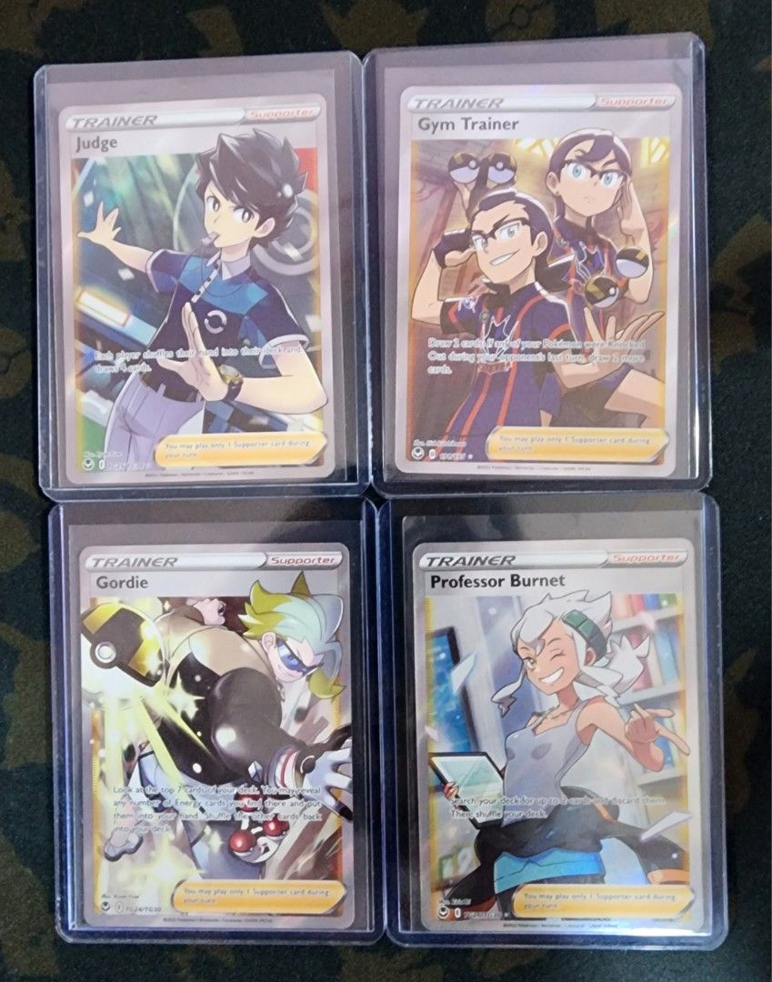 Pokemon TCG Cards: Full Art Trainer ( Judge / Adventurer's Discovery ...