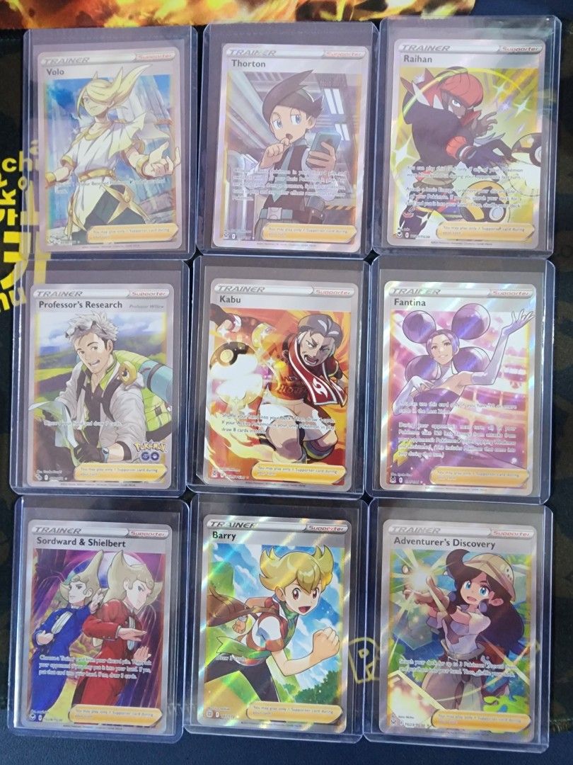 Pokemon TCG Cards: Full Art Trainer ( Judge / Adventurer's Discovery ...