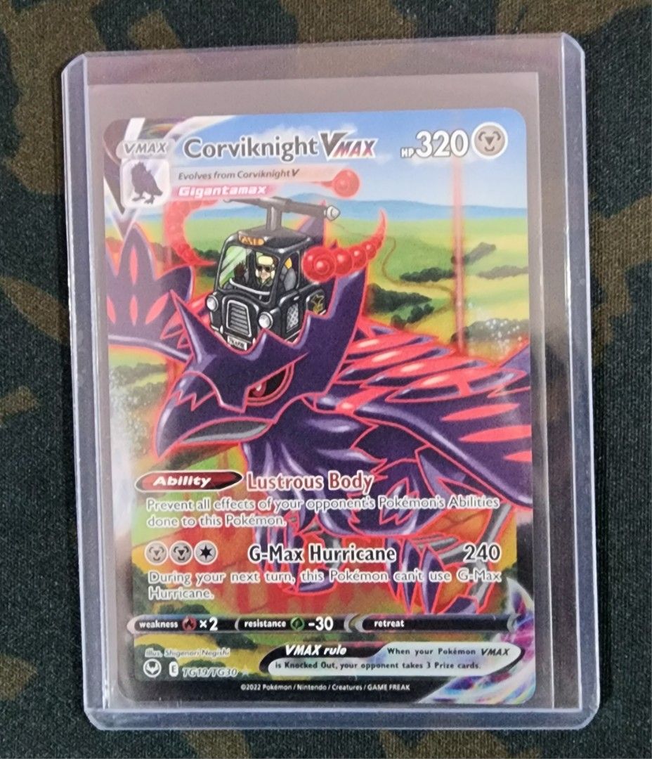 Pokemon TCG Cards: Sword&Shield CSR ( Blaziken V / Serperior V / Corviknight Vmax / Orbeetle V ...