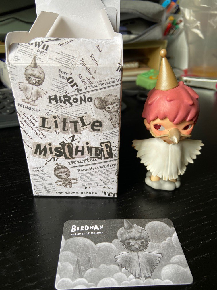 POP MART - Hirono Little Mischief: Birdman, Hobbies & Toys, Toys ...