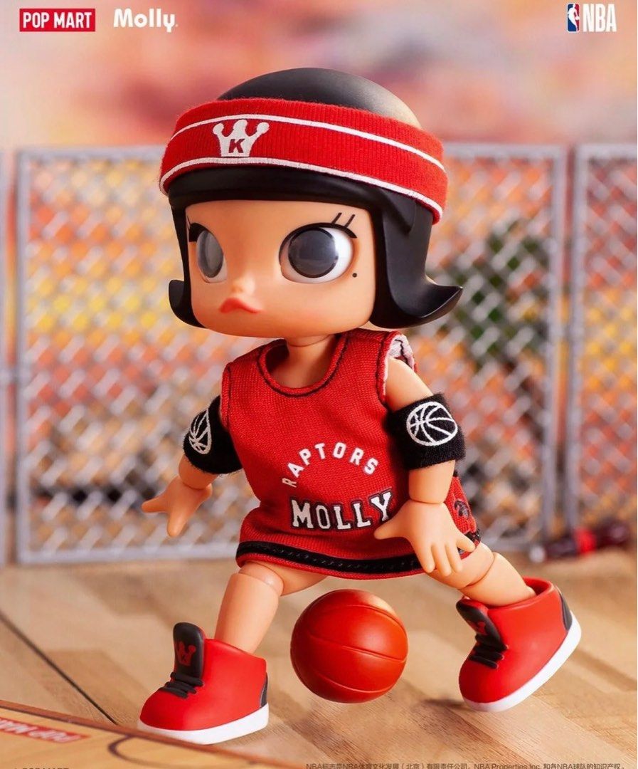 Pop Mart Molly x NBA Action Figure Blind Box, Hobbies & Toys, Toys ...