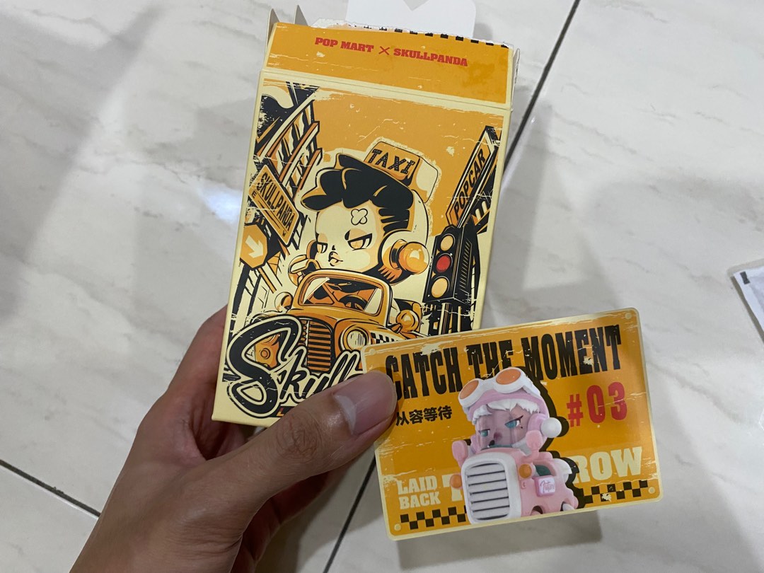 PopMart - Skullpanda Laid Back Tomorrow Series Blind Box, Hobbies ...