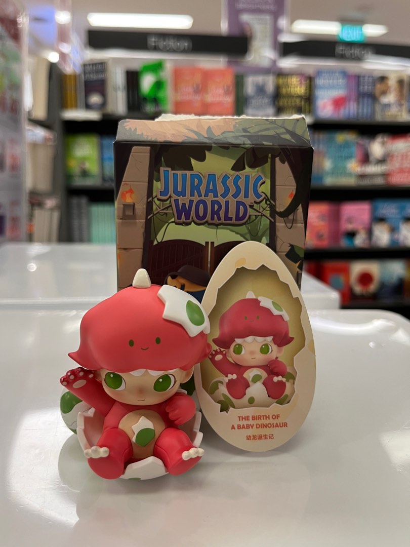 Popmart Jurassic World - the birth of a baby dinosaur, Hobbies & Toys ...