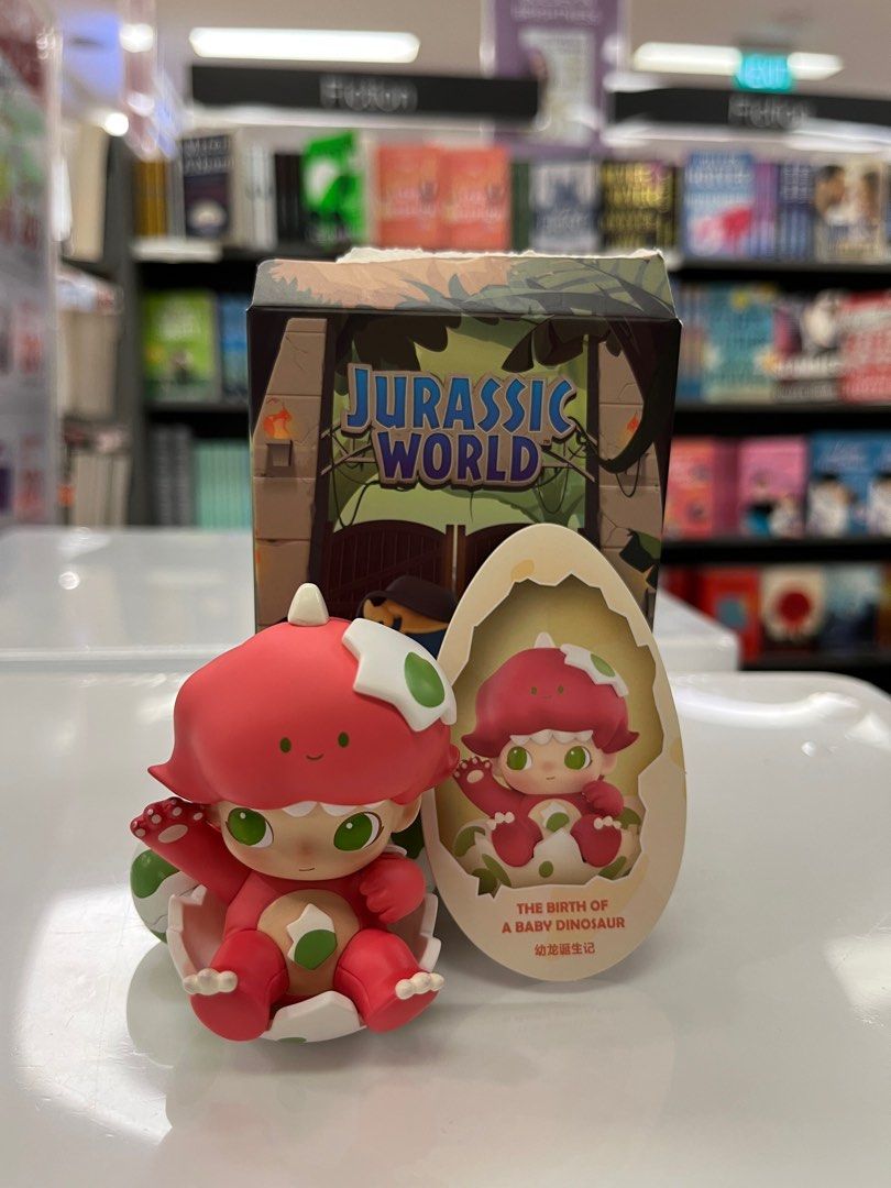 Popmart Jurassic World - the birth of a baby dinosaur, Hobbies & Toys ...