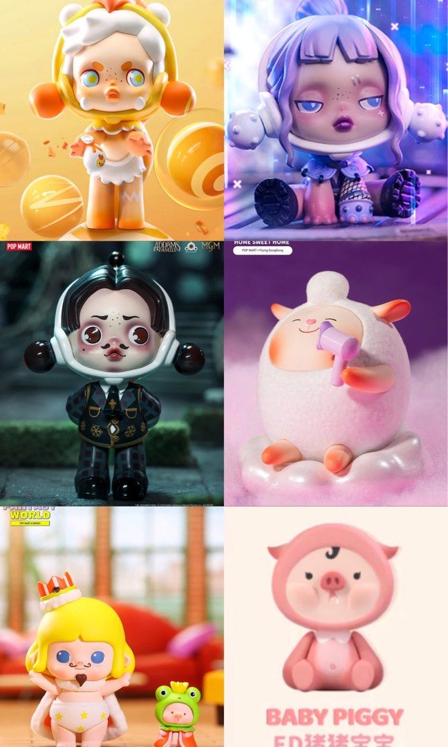 Popmart Skullpanda Dimoo Flying Dong Dong Minico, Hobbies & Toys, Toys ...